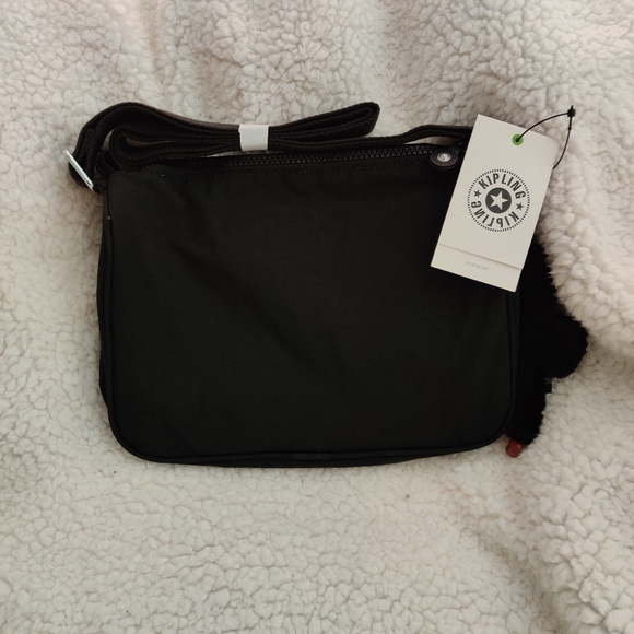 Kipling | Bags | Kipling Callie Black Tonal Crossbody | Poshmark